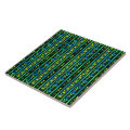 Traditional Sri Lanka Liyawel (leaves pattern) Ceramic Tile | Zazzle