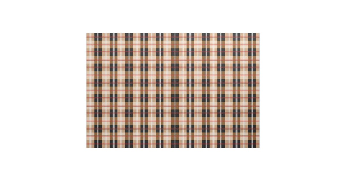 Traditional tartan plaid fabric | Zazzle