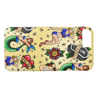 Traditional Tattoo Flash Phone Case | Zazzle