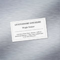 Traditional Weight Trainer Magnetic Business Card | Zazzle