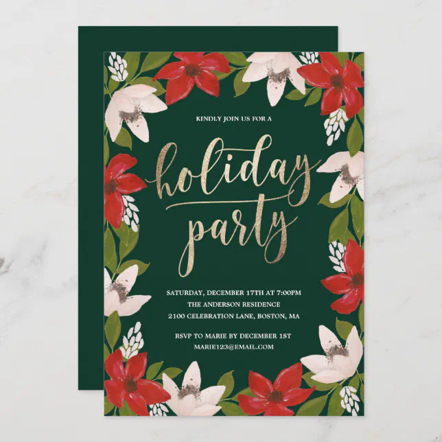 Traditions Holiday Party Invitation | Zazzle