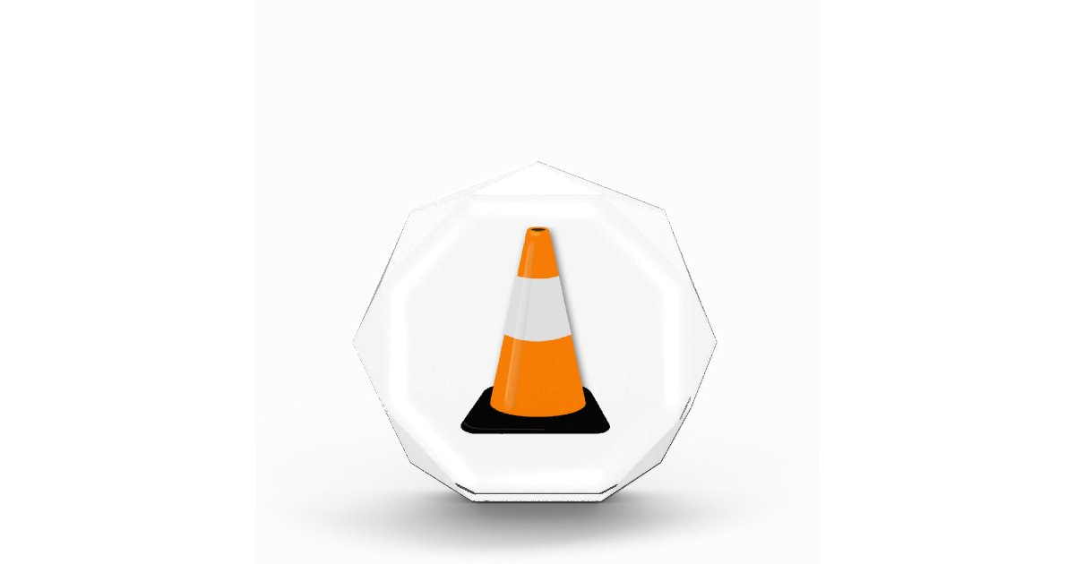 Traffic Cone Award | Zazzle