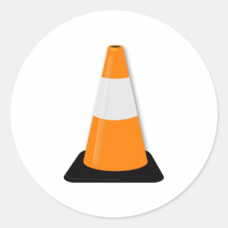 Traffic Cone Stickers | Zazzle