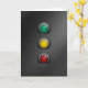 Traffic Lights Card | Zazzle