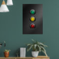 Traffic Lights Poster | Zazzle