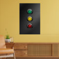Traffic Lights Poster | Zazzle
