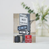 Traffic Signs Postcard | Zazzle