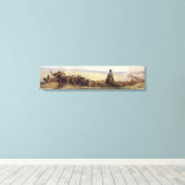 Trail Herd to Wyoming by WHD Koerner Canvas Print | Zazzle