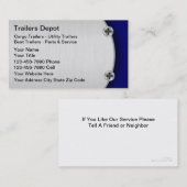 Trailer Business Cards | Zazzle