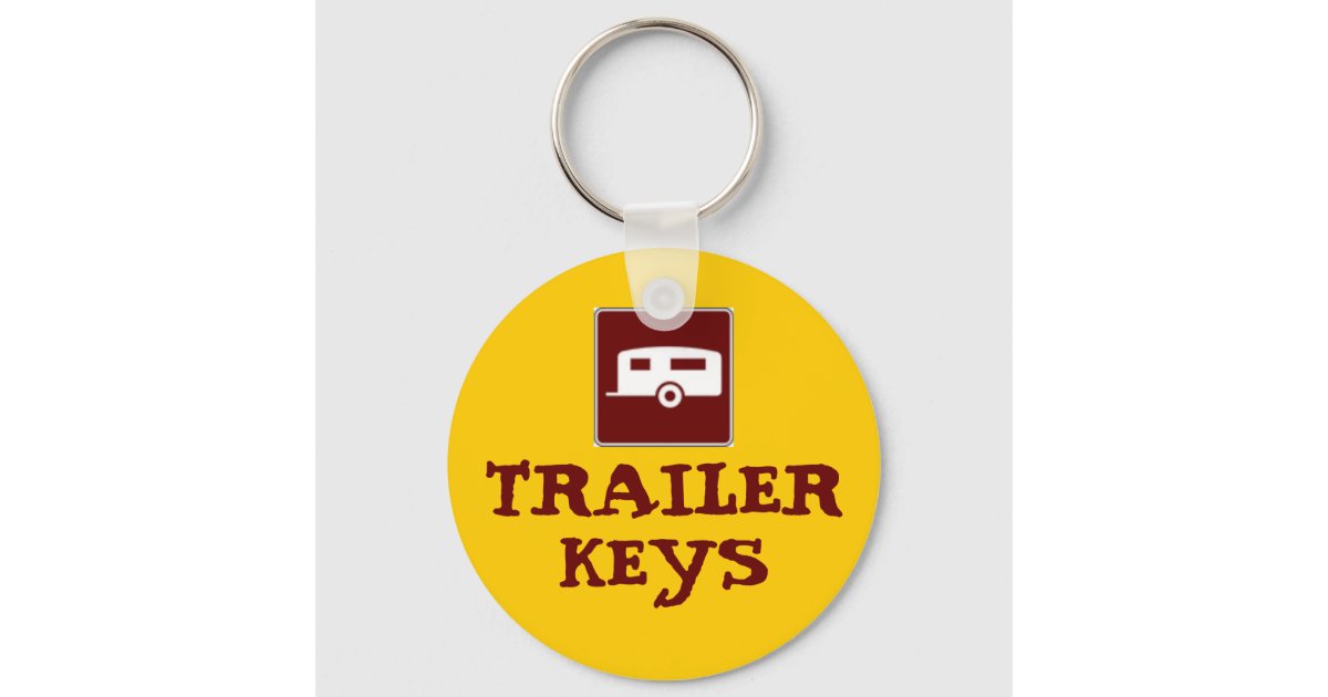 Trailer Camper Motorhome Keychain | Zazzle