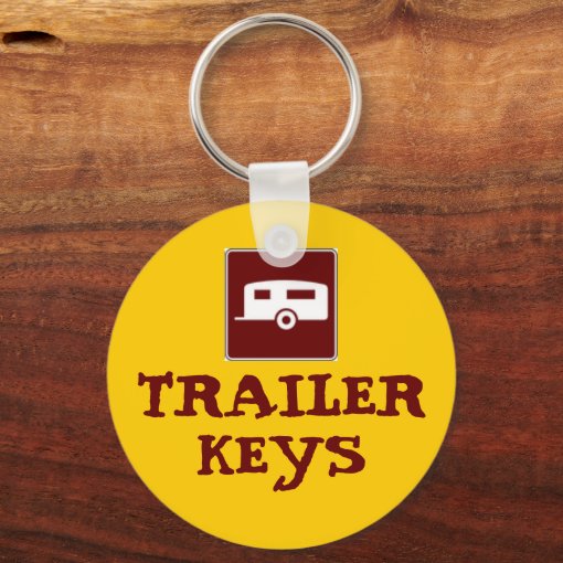 Trailer Camper Motorhome Keychain | Zazzle