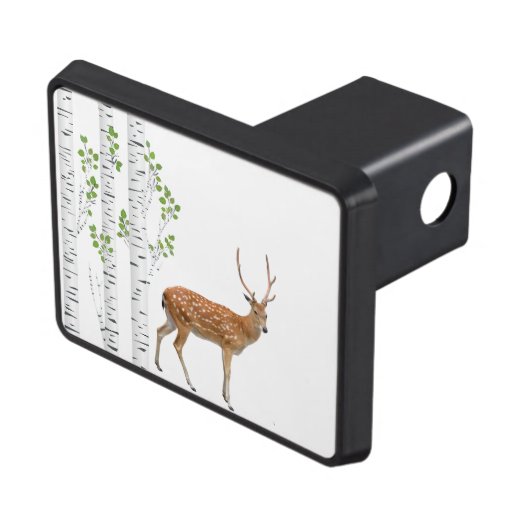 Trailer Hitch Deer Doe Buck Forest Woodland Huntin Hitch Cover | Zazzle