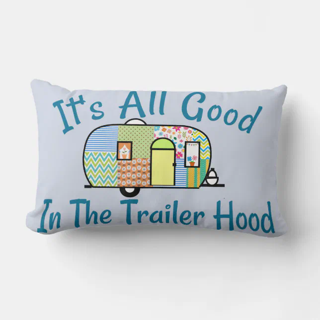 Trailer Hood Camper Pillows | Zazzle