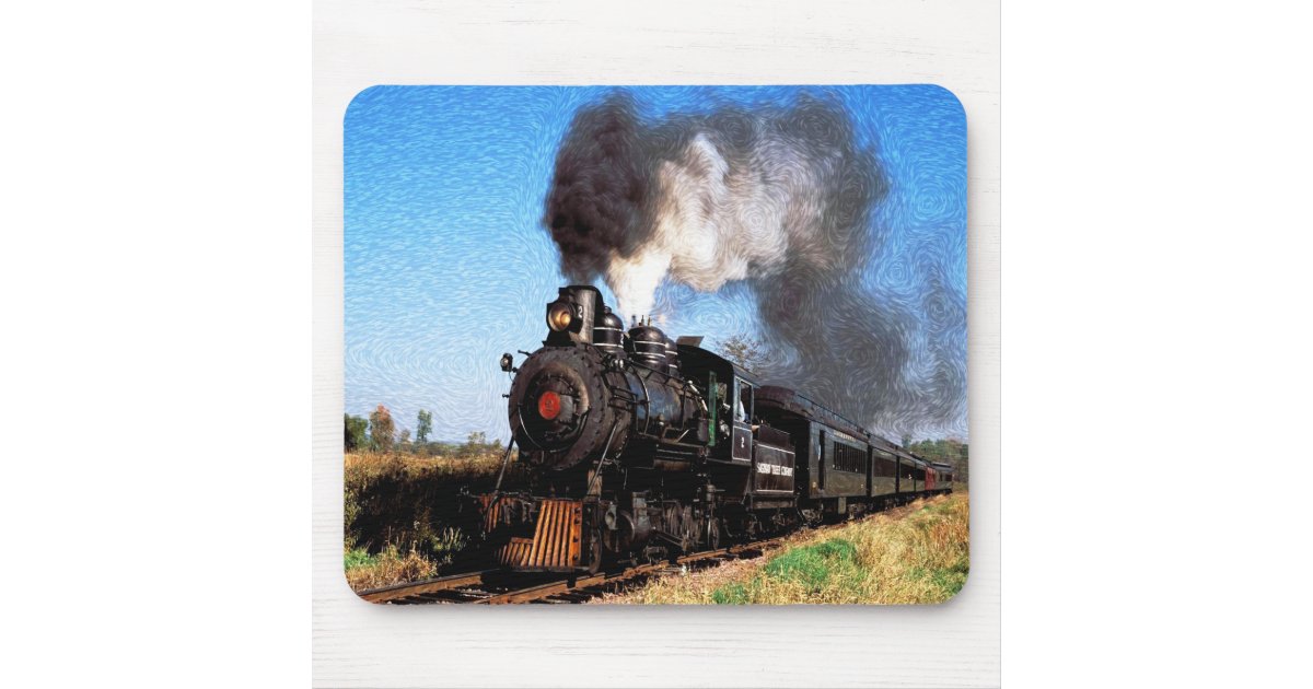 Train 2 Mousepad | Zazzle