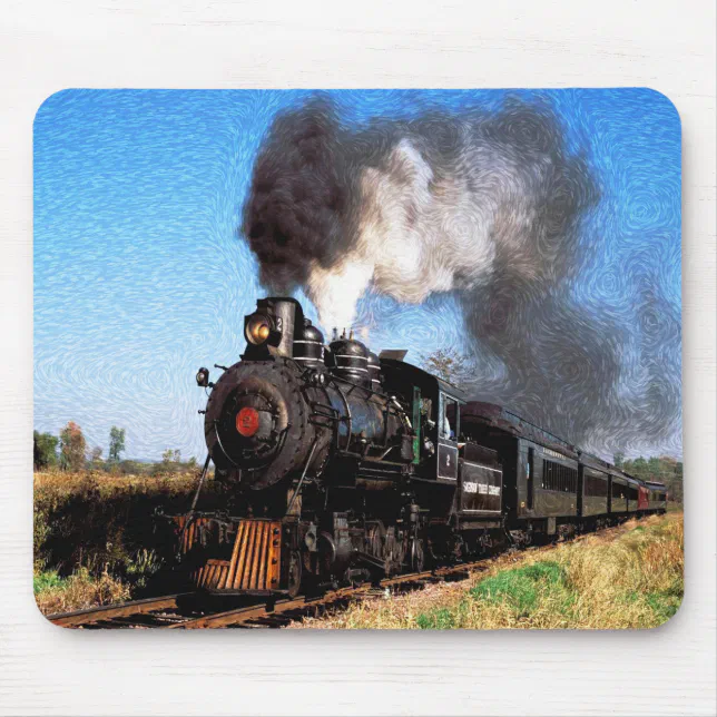 Train 2 Mousepad | Zazzle