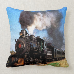 Train Decorative & Throw Pillows | Zazzle