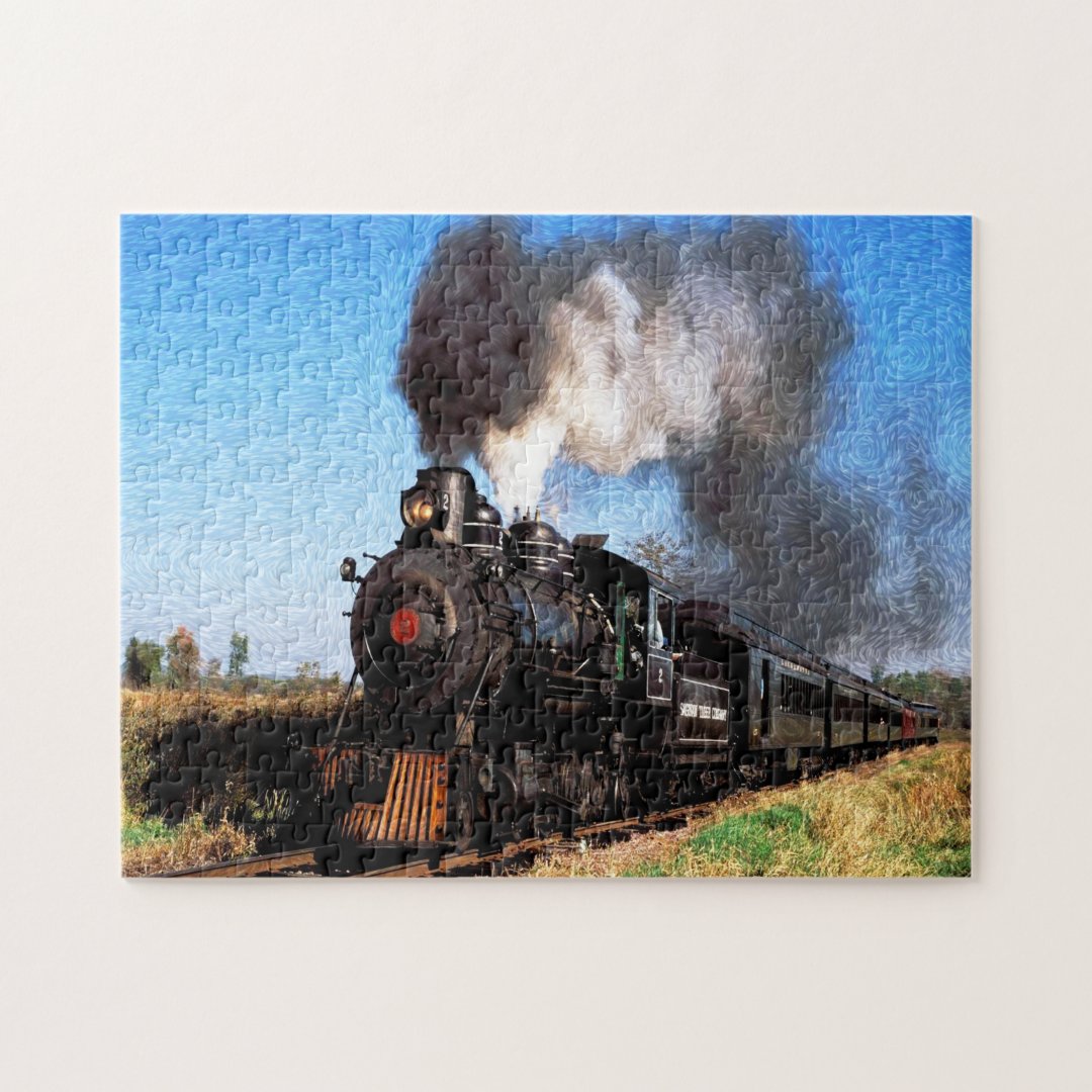 Train 2 Puzzle | Zazzle