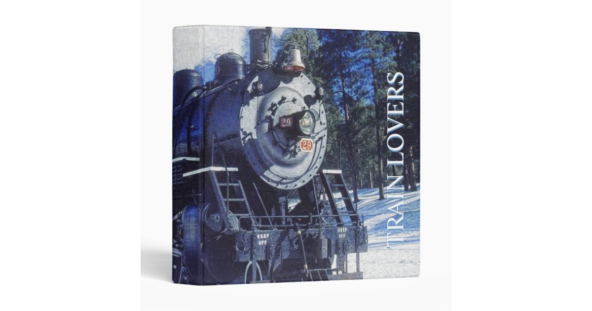 Train 3 Binders | Zazzle