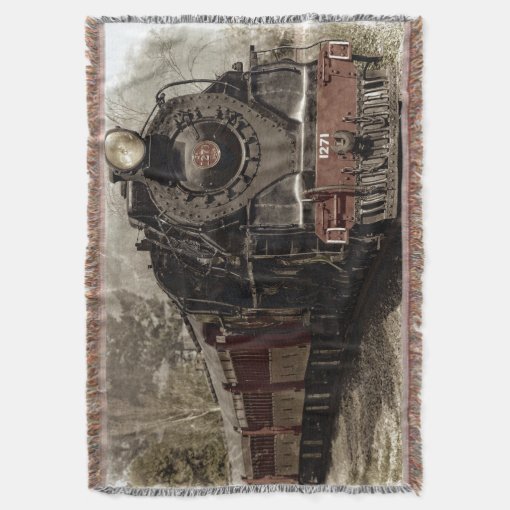 Train 6 Throw Blanket | Zazzle