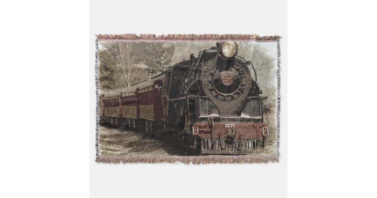 Train 6 Throw Blanket | Zazzle
