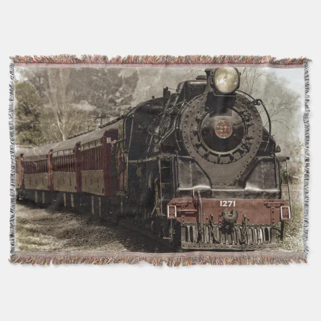 Train 6 Throw Blanket | Zazzle