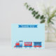 Train Birthday Thank You Note Card | Zazzle