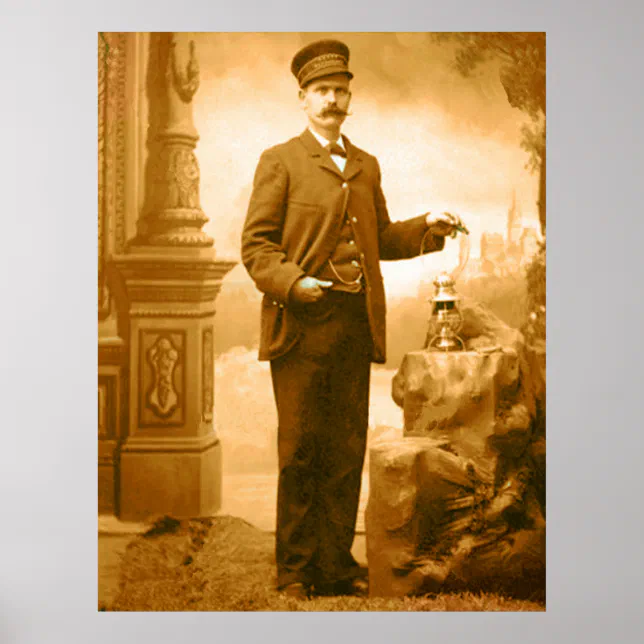 Train Conductor Poster | Zazzle