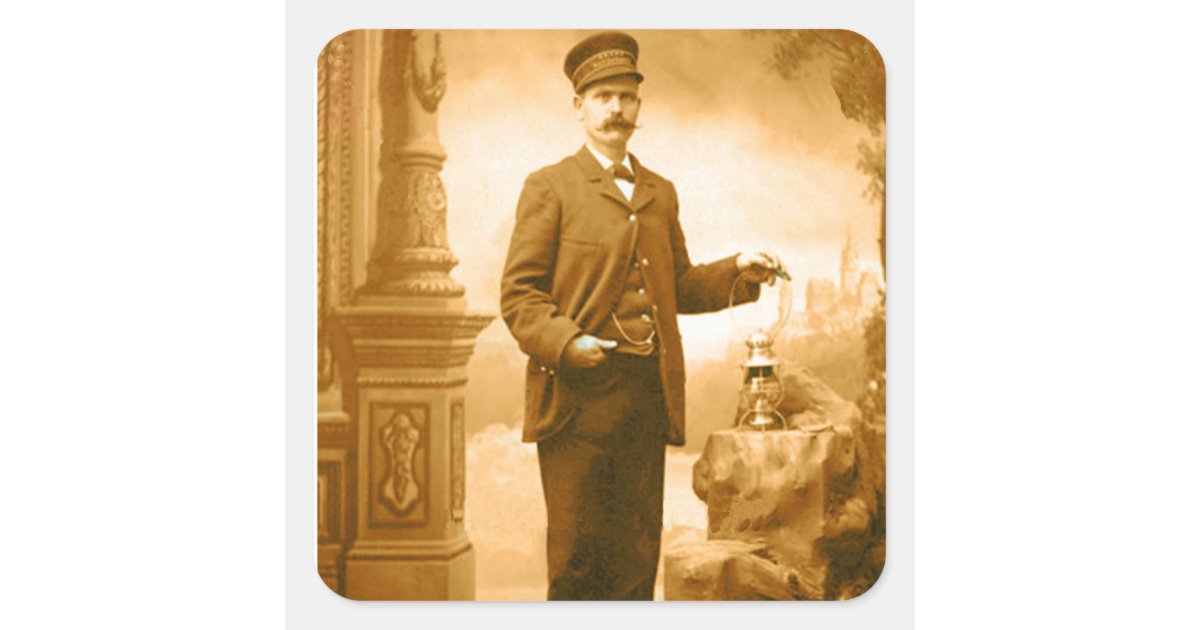 Train Conductor Stickers | Zazzle