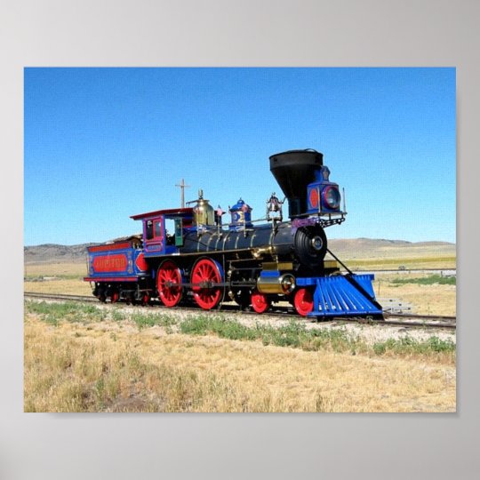 Train Image Cool Locomotive image Poster | Zazzle.com