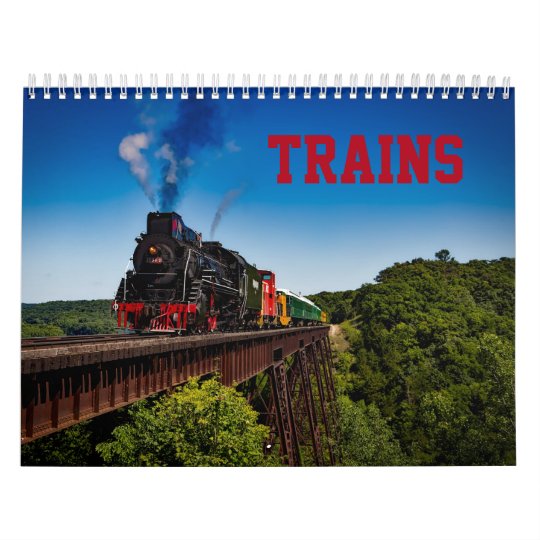 Train Photo Calendar | Zazzle.com