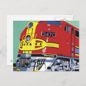 Train Postcard | Zazzle