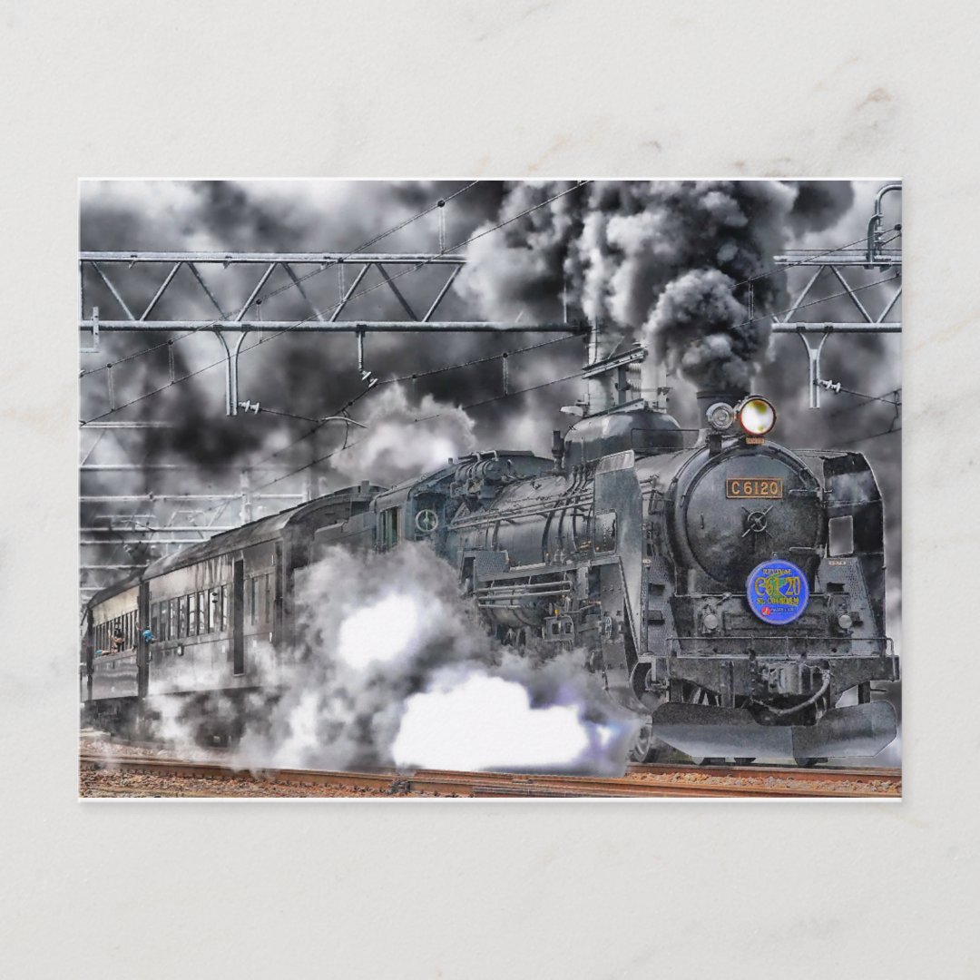 Train Postcard | Zazzle