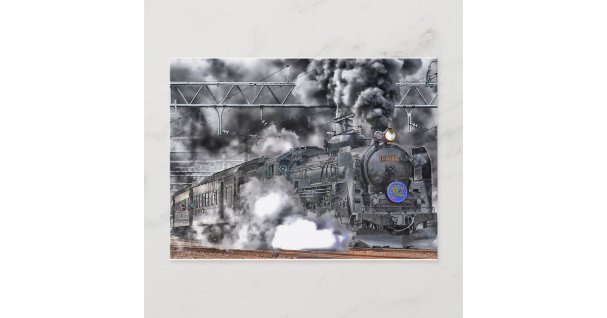 Train Postcard | Zazzle
