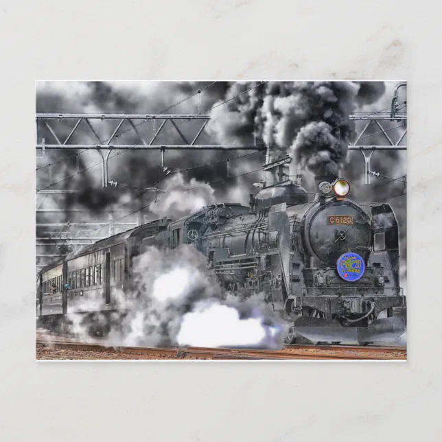 Train Postcard | Zazzle