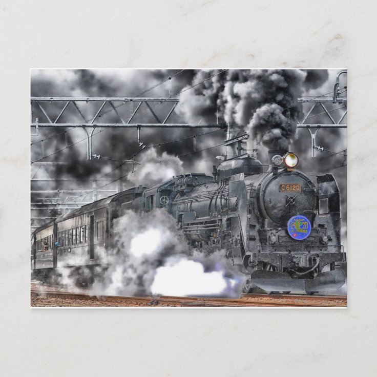 Train Postcard | Zazzle