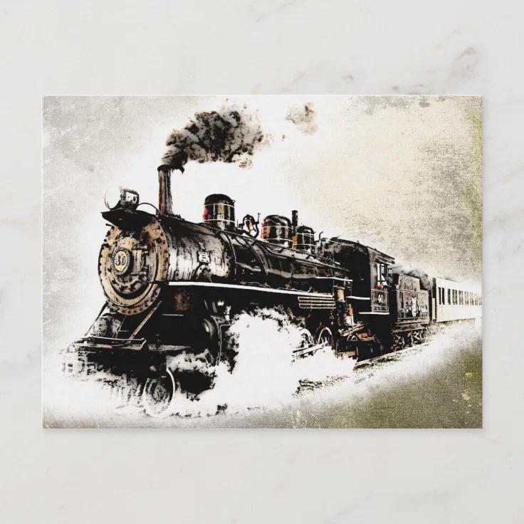 Train! Postcard | Zazzle