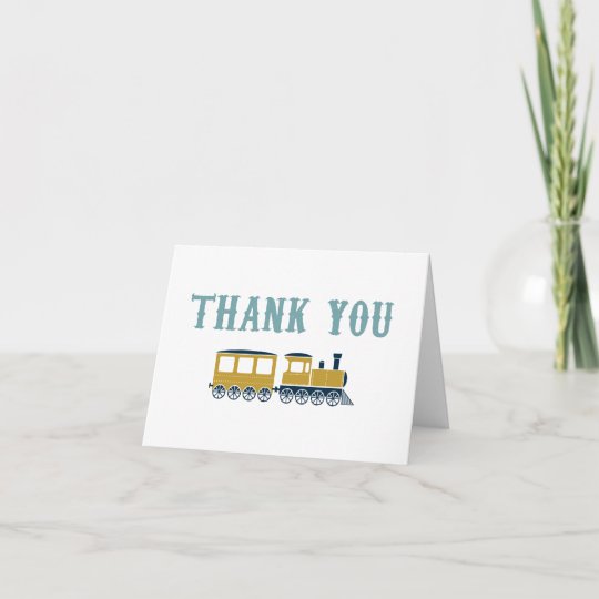 Train Thank You | Zazzle.com