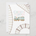 Train Theme Birthday Invitation | Zazzle
