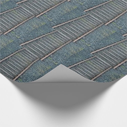 Train Track Railway in Nature, Landscape Wrapping Paper | Zazzle