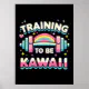 Training to Be Kawaii - Cute Funny Anime Workout Poster | Zazzle