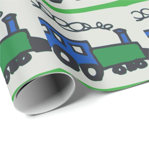 Trains Wrapping Paper | Zazzle