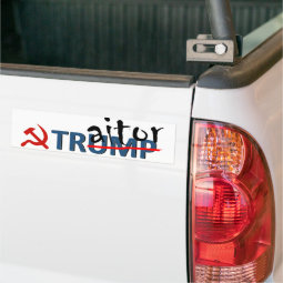 Traitor Trump Bumper Sticker | Zazzle