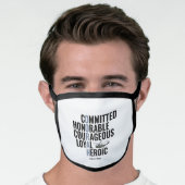 Traits of a Marine Face Mask | Zazzle