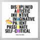Traits of an Artist Poster | Zazzle