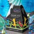 Trampoline Birthday Thank You Favor Box | Zazzle