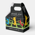 Trampoline Birthday Thank You Favor Box | Zazzle