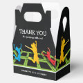 Trampoline Birthday Thank You Favor Box | Zazzle