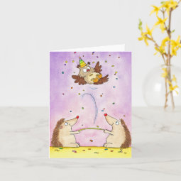 Trampoline Happy Birthday greeting card by N Janes | Zazzle