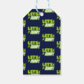 Trampoline Jumping Birthday Party Thank You Favor Gift Tags | Zazzle