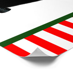 Trampoline Jumping Santa Claus Poster | Zazzle